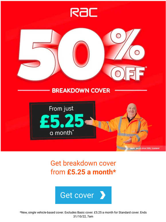 RAC: 🦇 You'll go batty for this great offer 🦇 | Milled