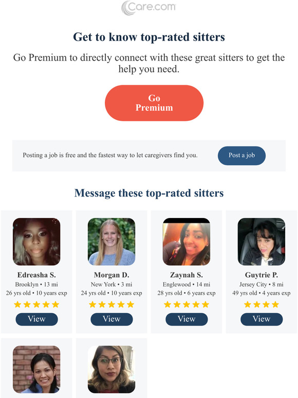 Care: —, check out these great, local sitters | Milled