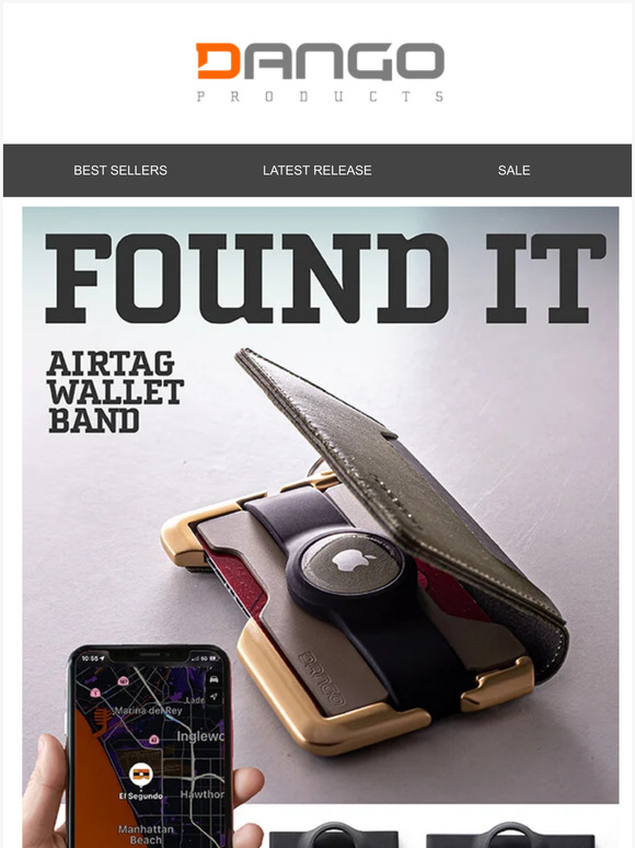 Dango Products: 🚨NEW! Dango AirTag Bands: Turn your Dango Wallet into a ...