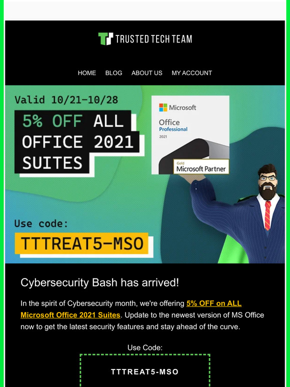 Trusted Tech Team: Cybersecurity Month Bash Has Arrived! 🦸‍♂️ | Milled