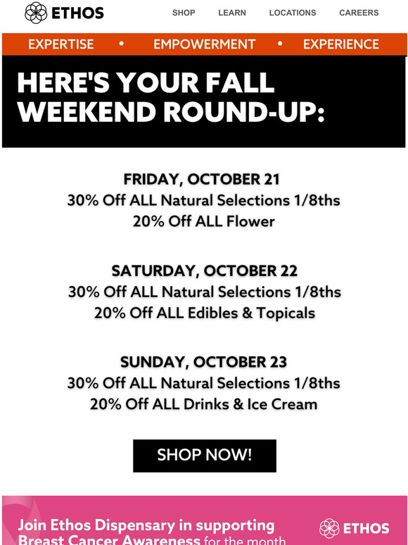 Ethos Cannabis: Your Weekend Round Up Has Arrived! | Milled