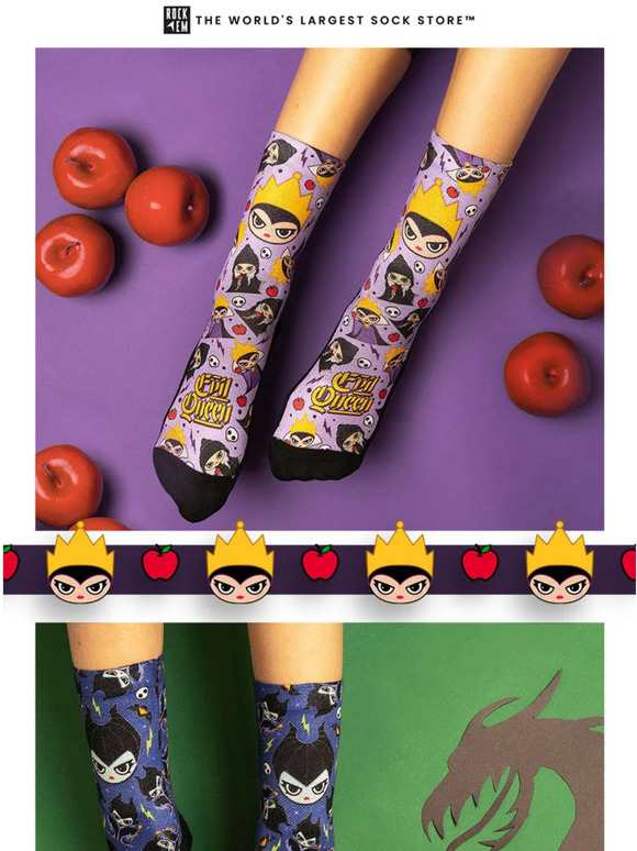 Rock'Em Socks: Disney Villains Collection 😈 | Milled