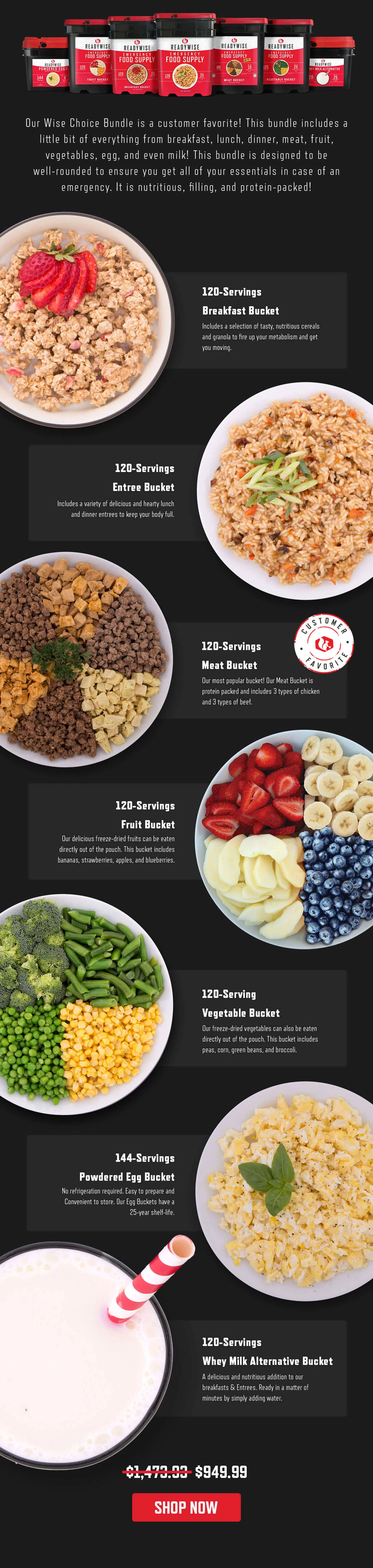 Wise Company: Everything you need in one bundle! Save over 35% off The Wise Choice Bundle! | Milled