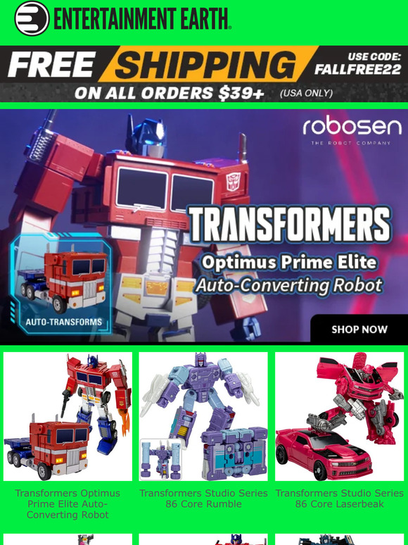 Entertainment Earth: Roll Out and Check Out the New Transformers ...