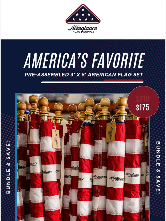 Allegiance Flag Supply: American-Made, American-Sourced, American Flags ...