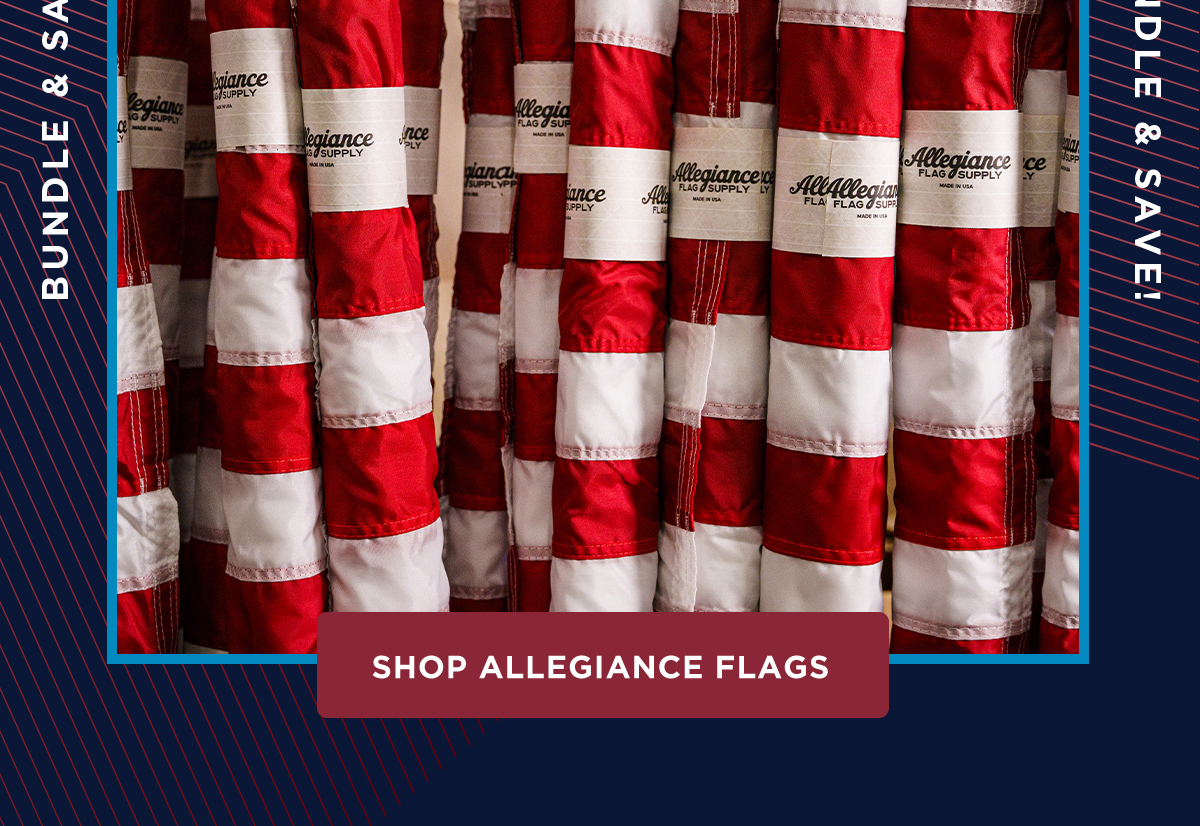 Allegiance Flag Supply: American-Made, American-Sourced, American Flags | Milled
