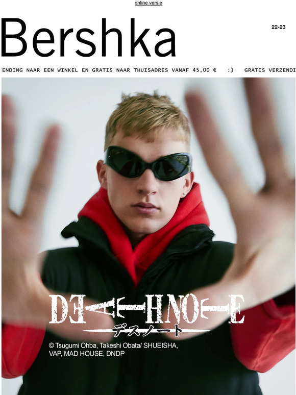 Bershka: DEATH NOTE📓 Noteer deze looks📝 | Milled