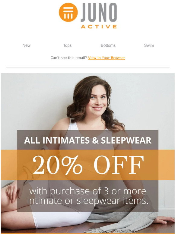 JunoActive: Fall In ️ With JunoActive's New Sleepwear & Intimates! | Milled