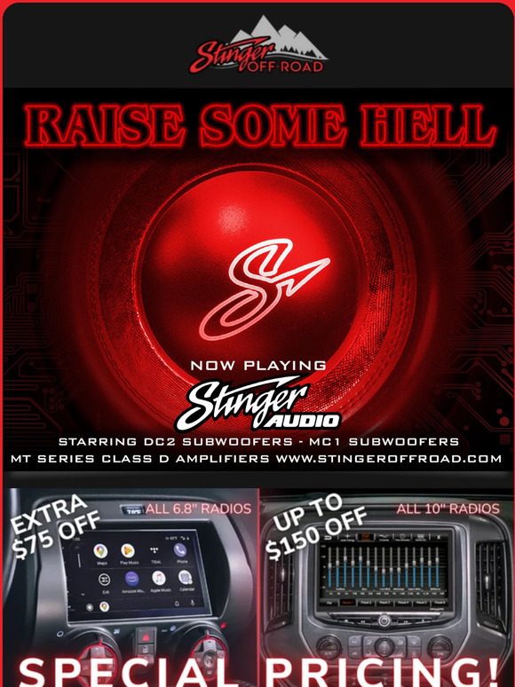 Stinger Off-Road: Now Playing in Stinger Audio... 😱 | Milled