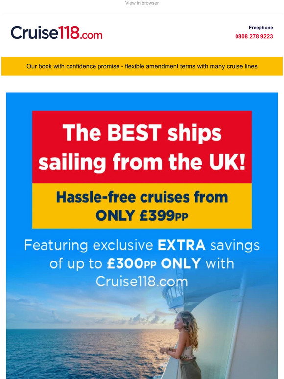 Cruise118: The BEST ships sailing from the UK! | Milled