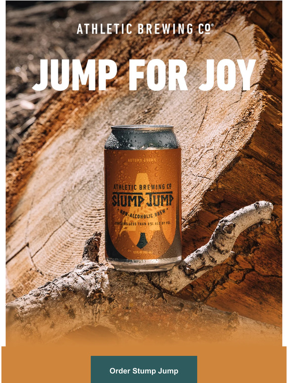 Athletic Brewing: Stump Jump just landed. Try it now! | Milled