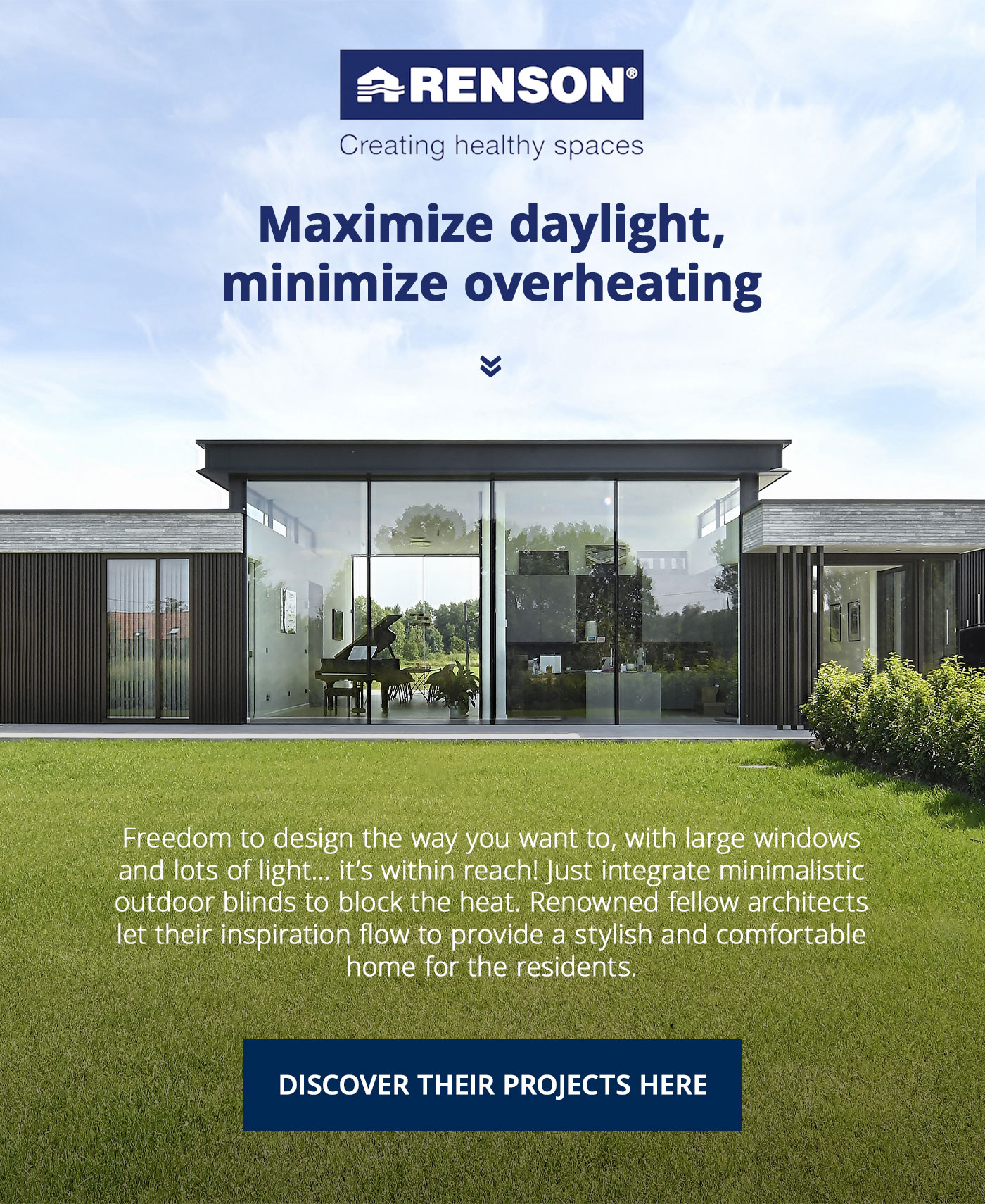 Archiproducts: Projects with large windows and lots of light by Renson ...