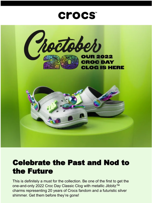 Crocs: The 2022 Croc Day Clog is here! Plus take $20 off purchases of ...