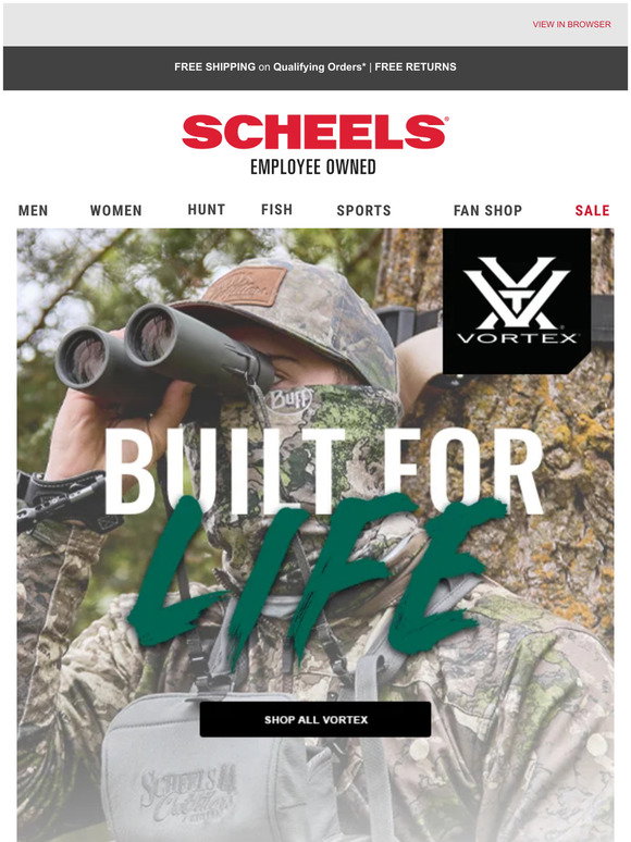 Scheels: Vortex Optics: Meet the Lineup | Milled