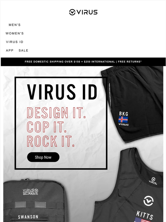 Virus: 🖥️ VIRUS ID: Customize Your Own Gear // Outfit Your Team | Milled