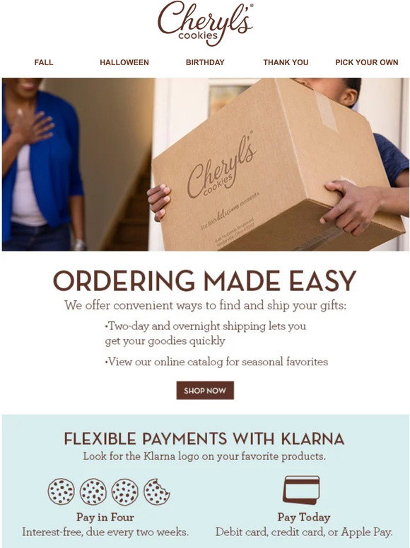 The Popcorn Factory: Explore ordering and payment options that work for ...