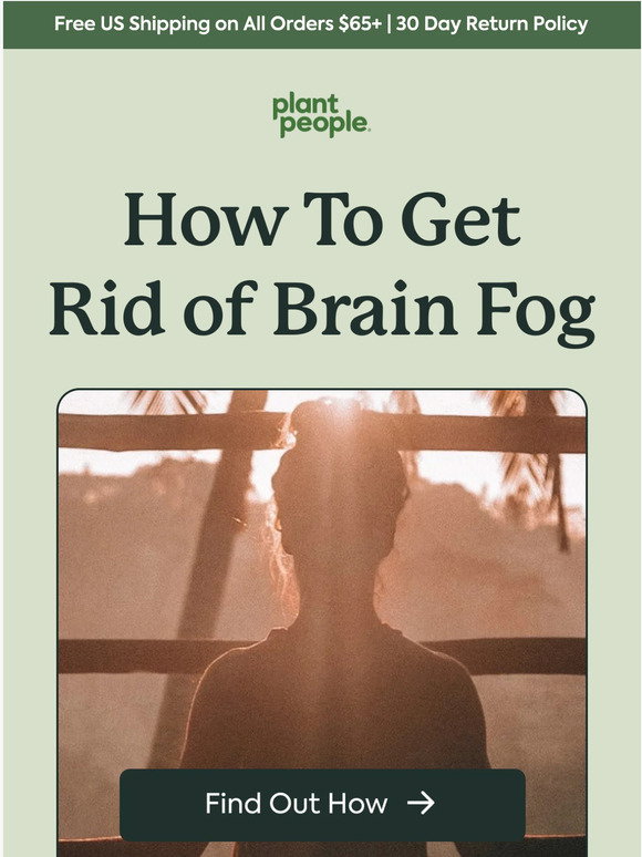 Plant People: How To Get Rid of Brain Fog | Milled