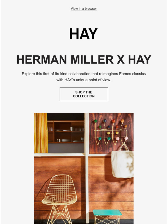 HAY: Discover the New Herman Miller x HAY Collection | Milled