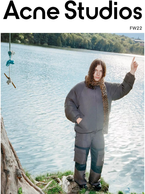 Acne Studios: FW22 Outerwear featuring Stockholm-based artist Bladee ...