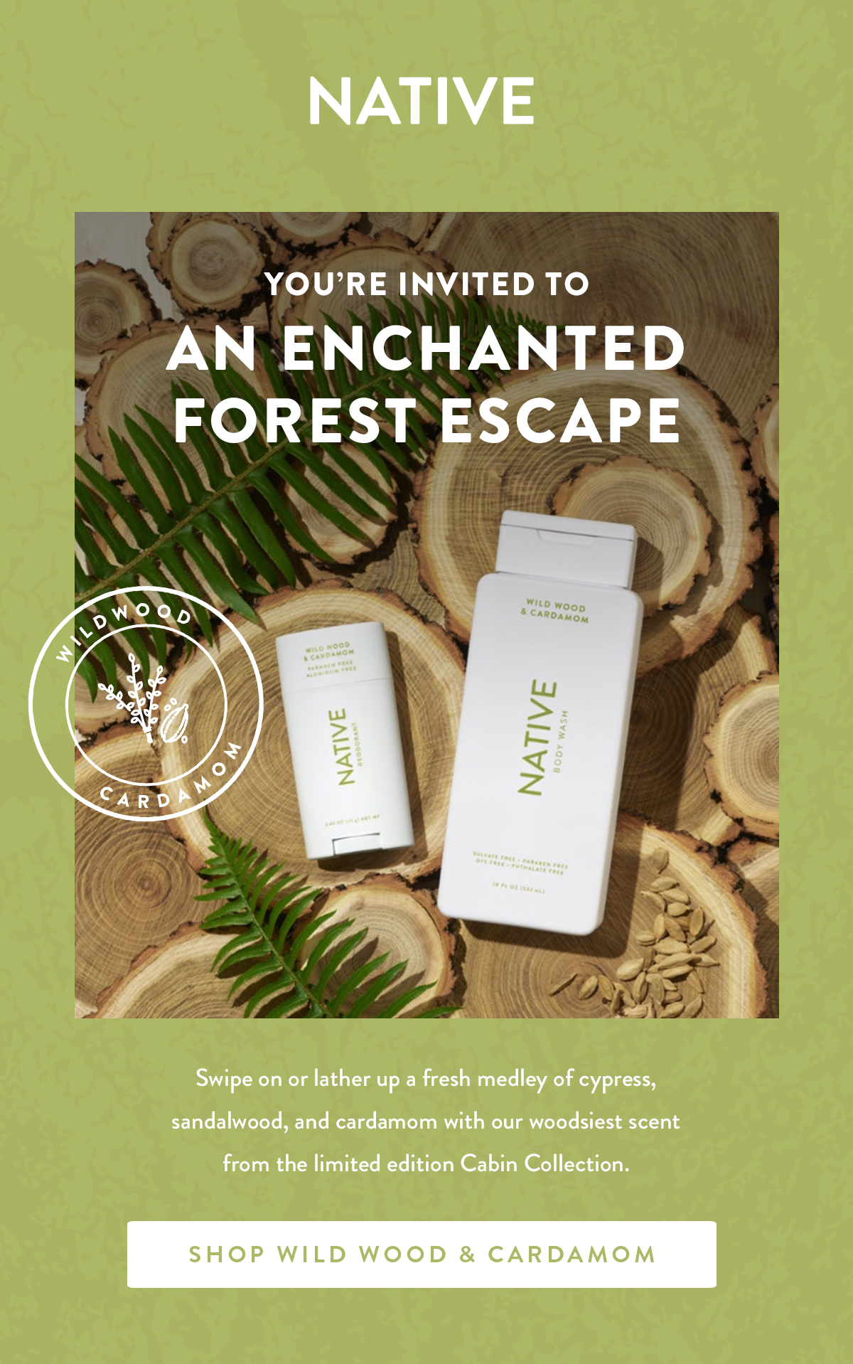 Native: Go Wild Wood & Cardamom this Fall | Milled