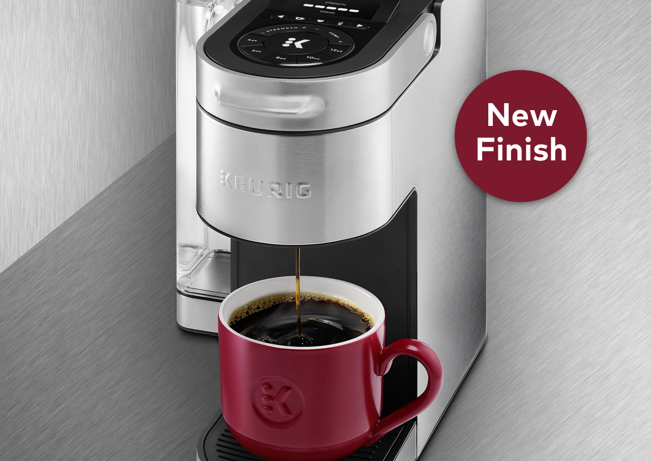 Keurig: Brilliant news! K-Supreme Plus® SMART now comes in stainless ...