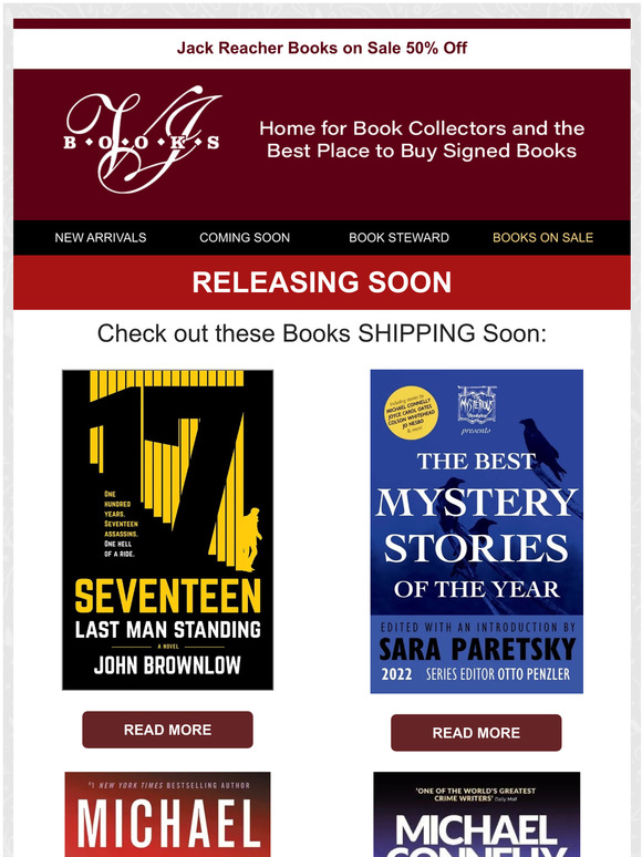 VJ Books: BRAND NEW - AND ABOUT TO SHIP | Milled