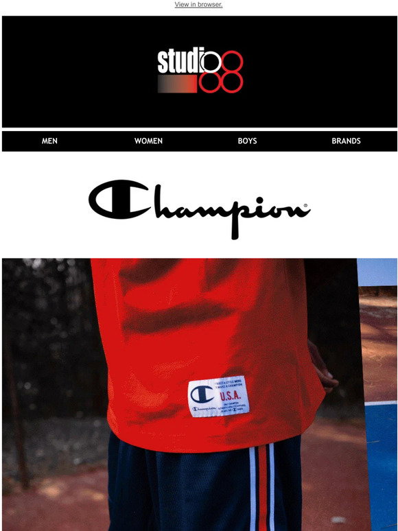 Studio 88: Be your own Champion 🏅 | Shop Champion apparel, now ...