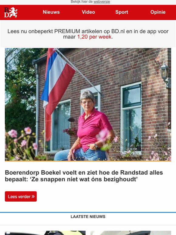 Brabants Dagblad: Boerendorp Boekel voelt en ziet hoe de Randstad alles ...