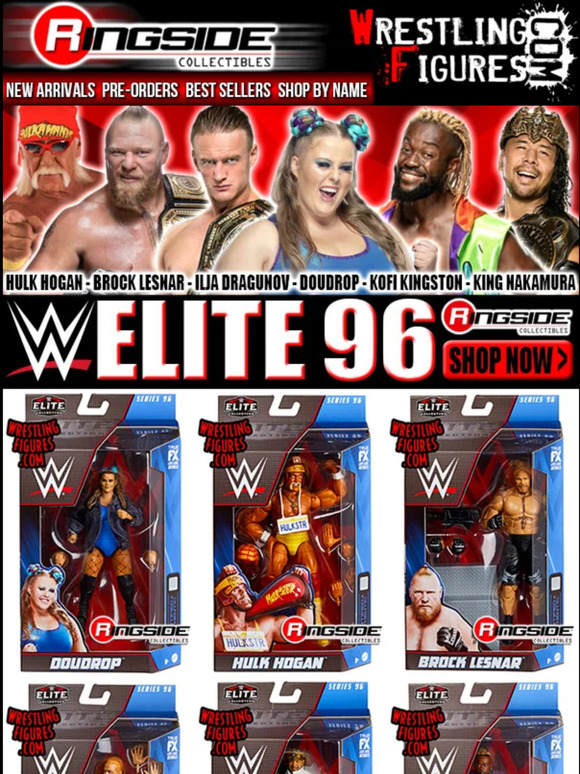 Ringside Collectibles: Ringside Update - 2 Elite Sets In Stock! | Milled