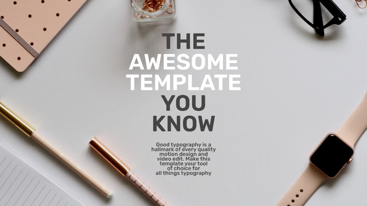 Ales Temple: 'Big Text' FREE Template for VEGAS Pro! 🔥 | Milled