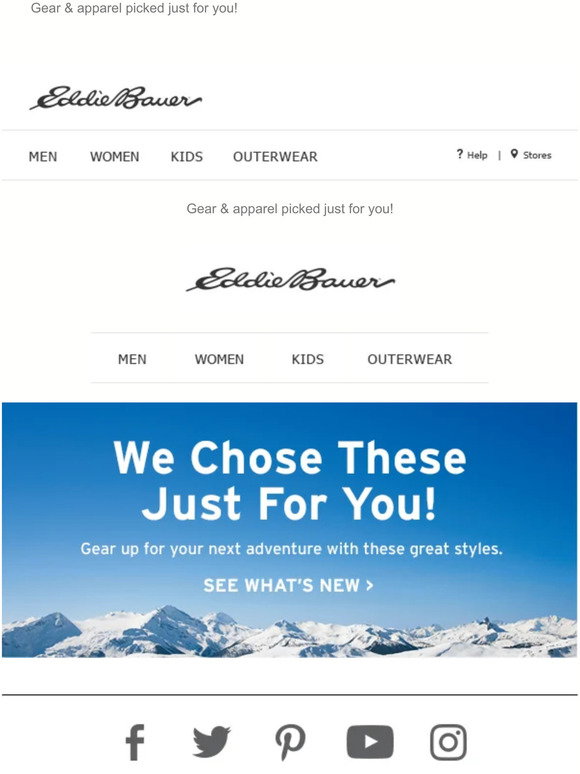 Eddie Bauer: CONFIRMED: The Best Styles For Your Next Adventure | Milled
