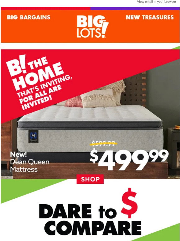 Mattress At Big Lots