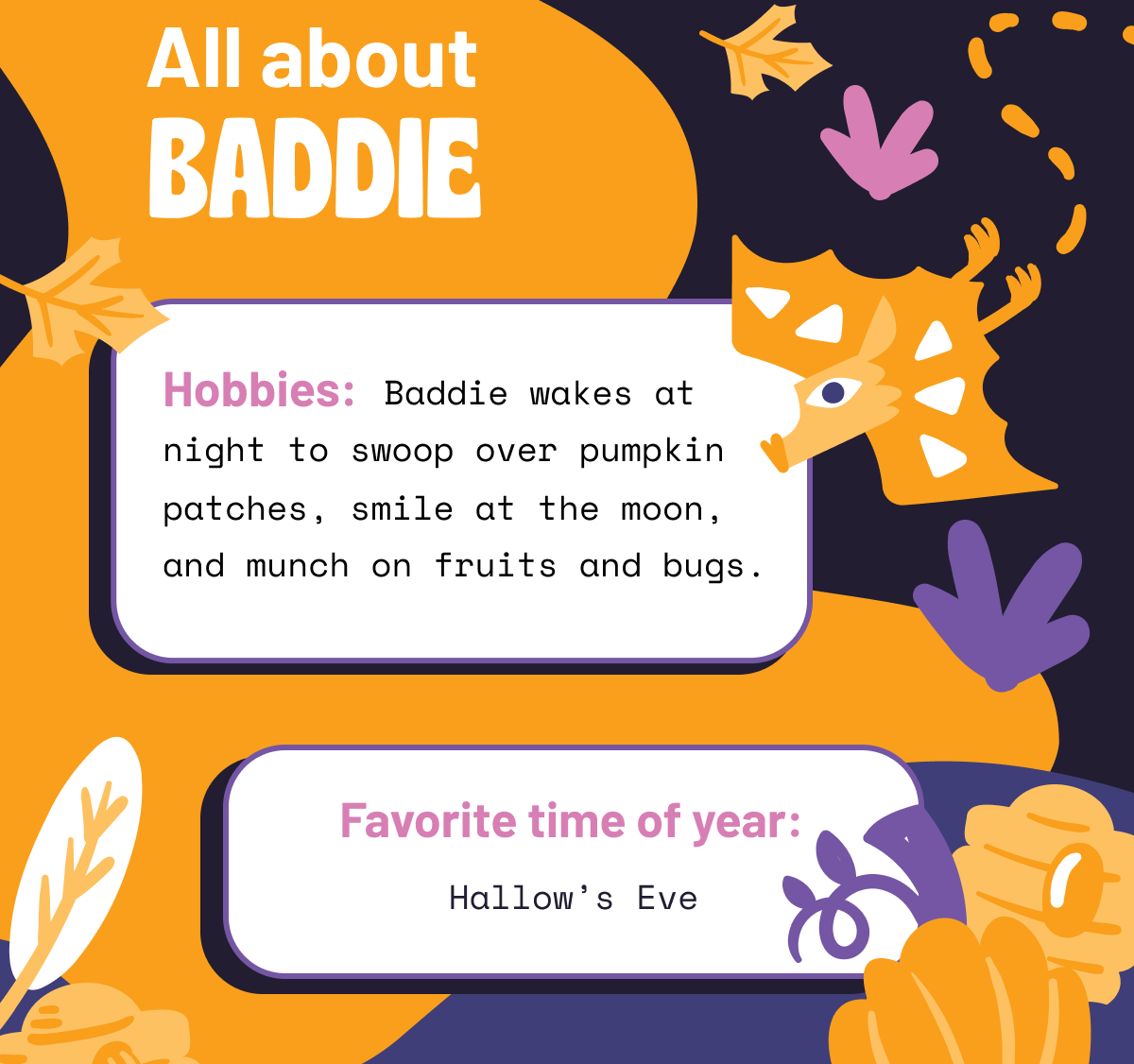 Aura Bora: Meet Baddie the Fruit Bat | Milled