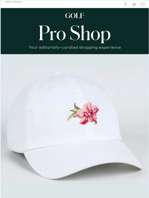 GOLF: Popular Azalea hat is back! (limited stock) | Milled