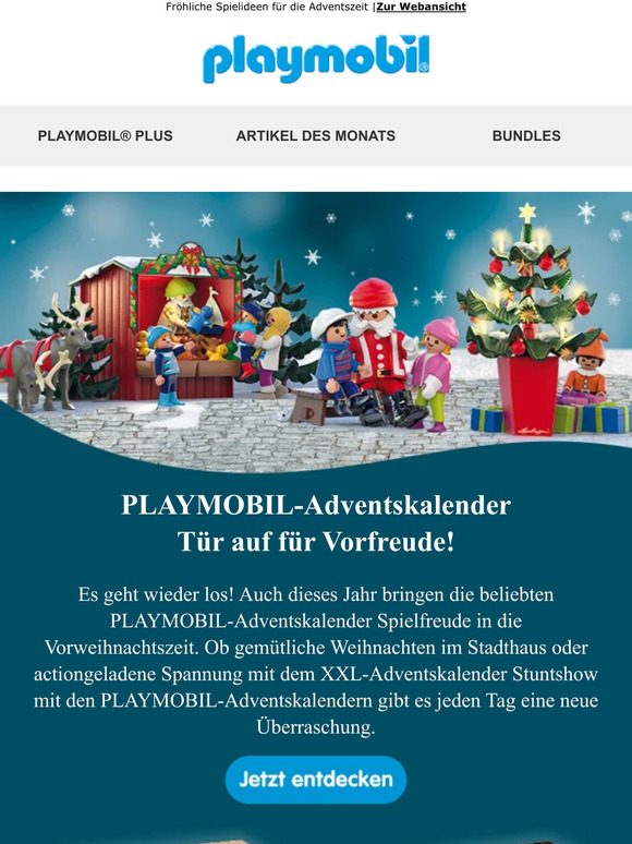 playmobil DE: PLAYMOBIL Adventskalenderspaß! | Milled