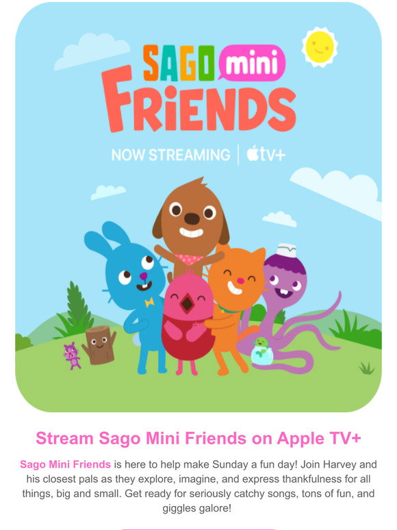 Sago Mini: Make Sunday a fun day with Sago Mini Friends 💕 | Milled