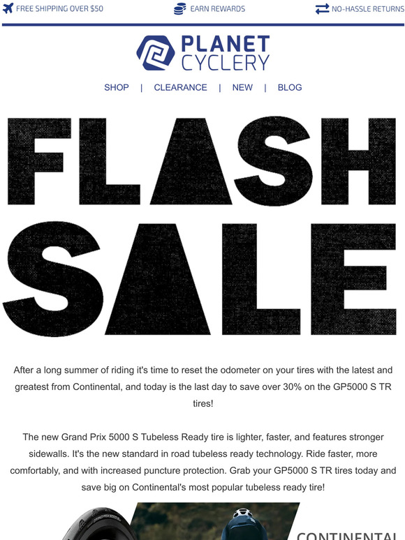 Planet Cyclery: Final 24 Hours To Save Over 30% On GP5000 S TR Tires ...