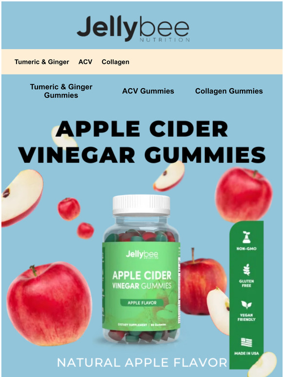 JellyBee: 🙌 Our ACV Gummies Are... | Milled