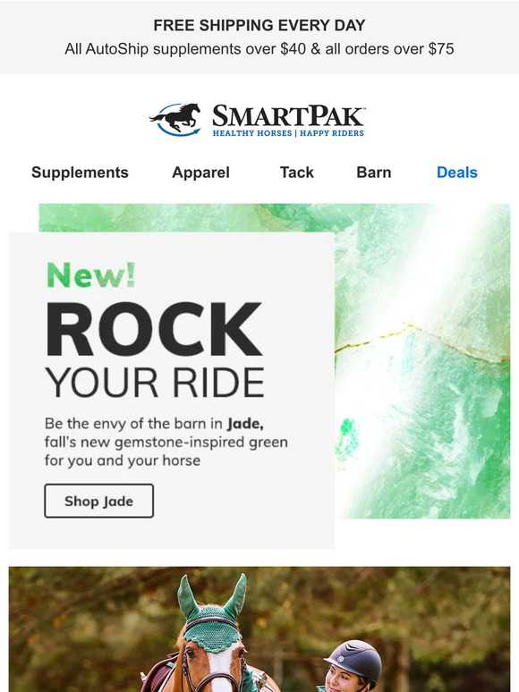 SmartPak Equine: Introducing Fall's Coolest Green | Milled
