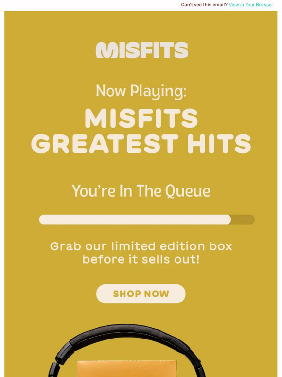 Misfits: Introducing our Greatest Hits Variety box 📀 | Milled