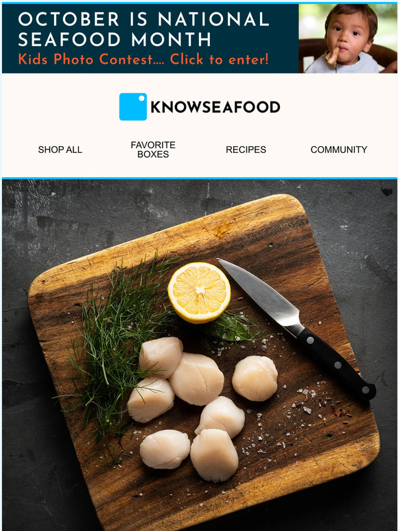 KnowSeafood: "Baja" Mexican Bay Scallops, Save $20 Today | Milled
