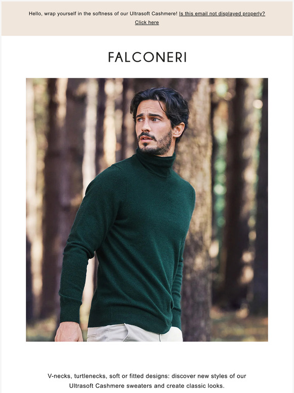 Falconeri: Cashmere Ultrasoft from $195: the perfect yarn for cooler ...