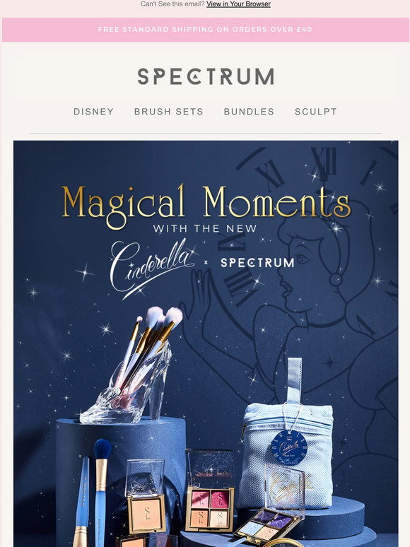 Spectrum Collections: Magical Moments with Cinderella x Spectrum | Milled