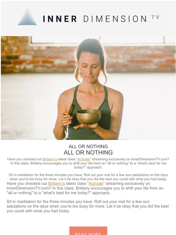 Inner Dimension TV: All or Nothing | Milled