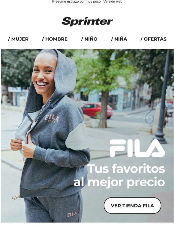 Sprinter - Megacentros del deporte: Lo mejor de FILA al mejor precio 🤩 ...
