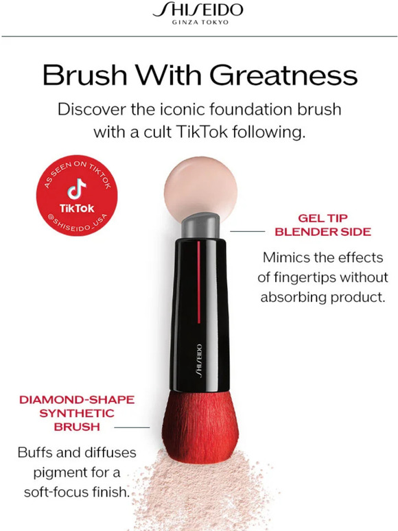 Shiseido: The Makeup Brush That’s All Over Tik Tok | Milled