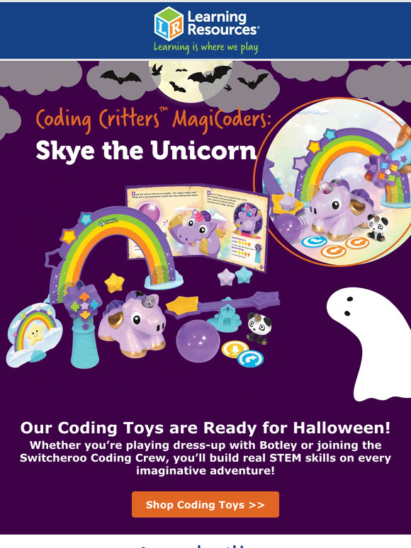 Learning Resources: Our Coding Toys Are Ready for Halloween! | Milled