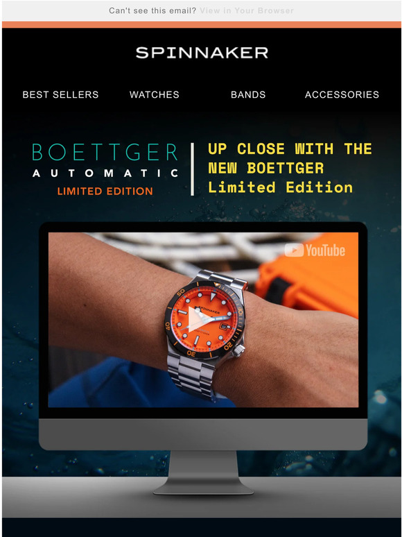 Spinnaker Watches: Up close with the Boettger Limited Edition | Milled