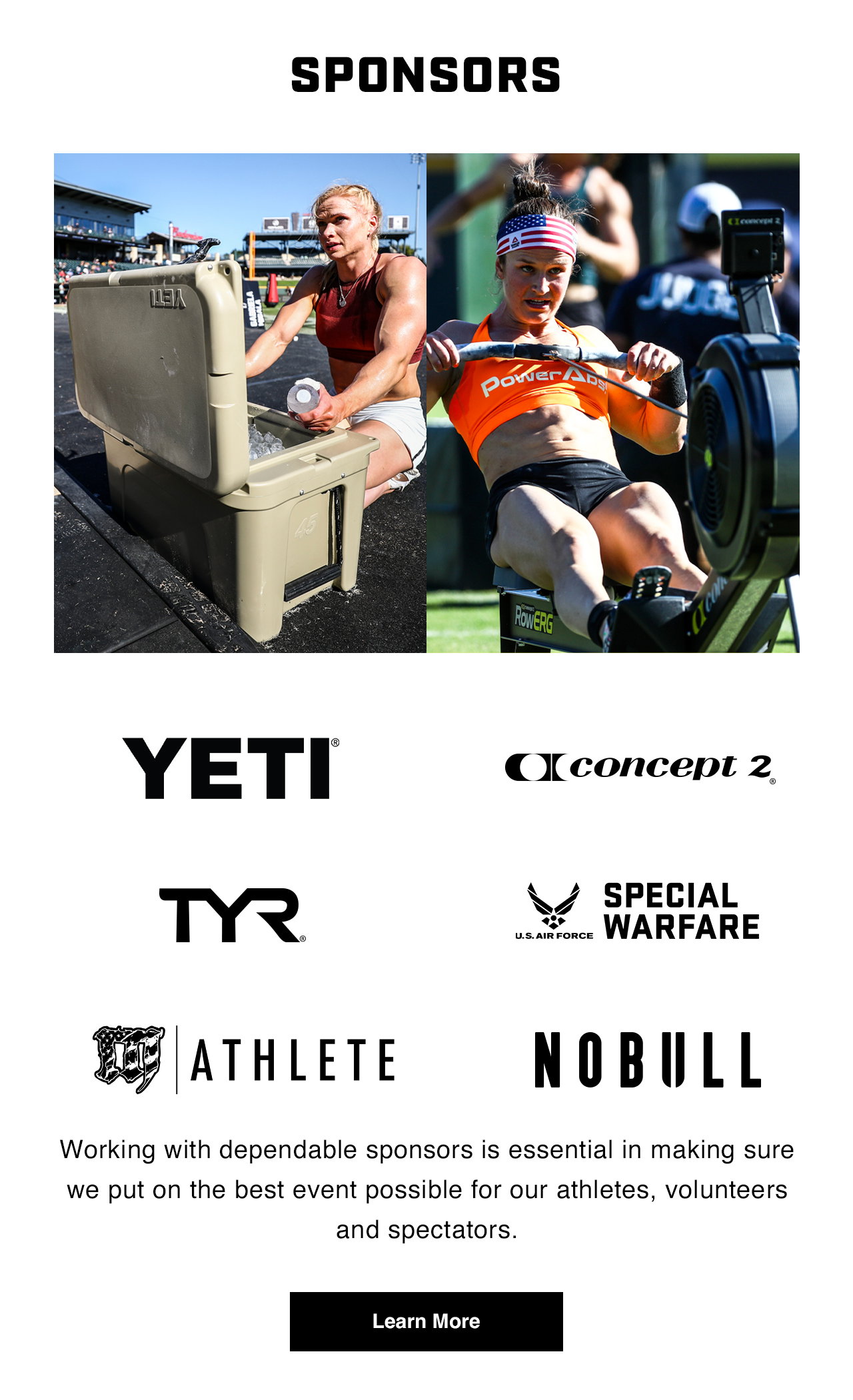 Rogue Fitness: Rogue Invitational Partners & Sponsors | Milled