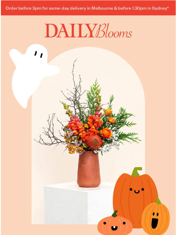 Daily Blooms: Meet our Halloween BOO-quet 🎃 | Milled